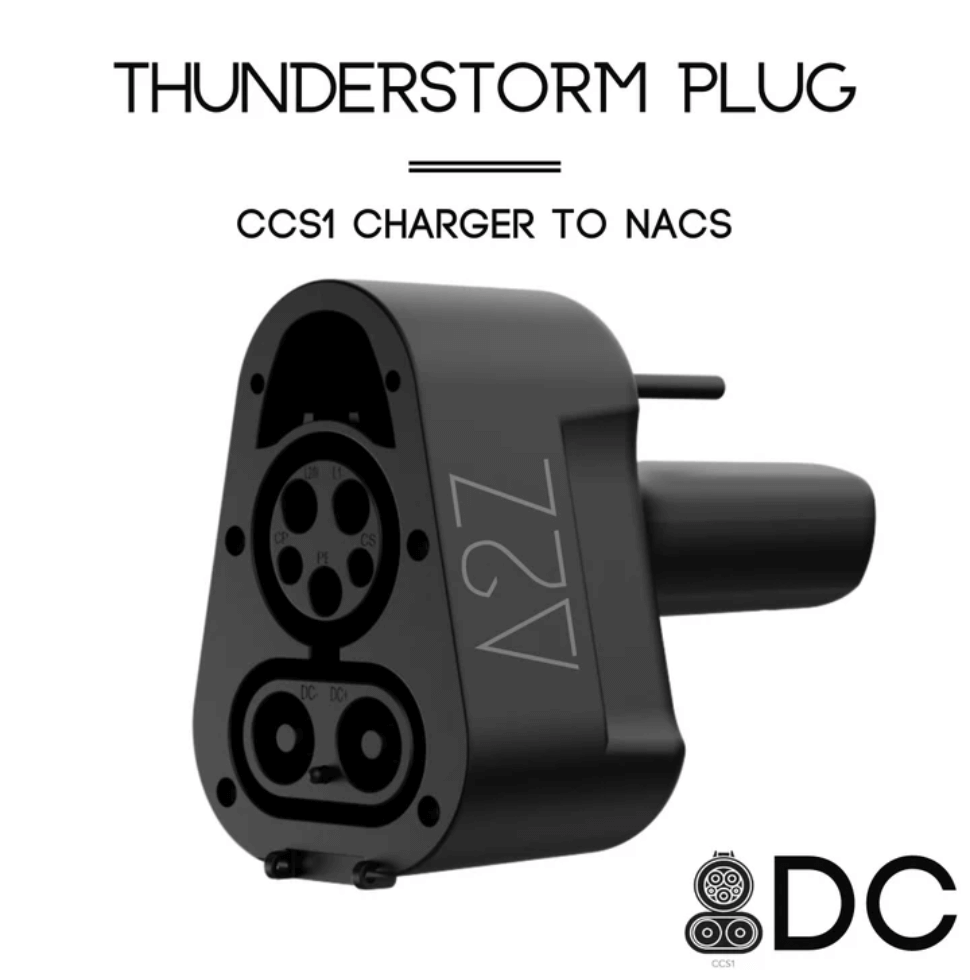 Adaptateur Thunderstorm CCS Combo DC de A2Z EV – RoulezElectrique
